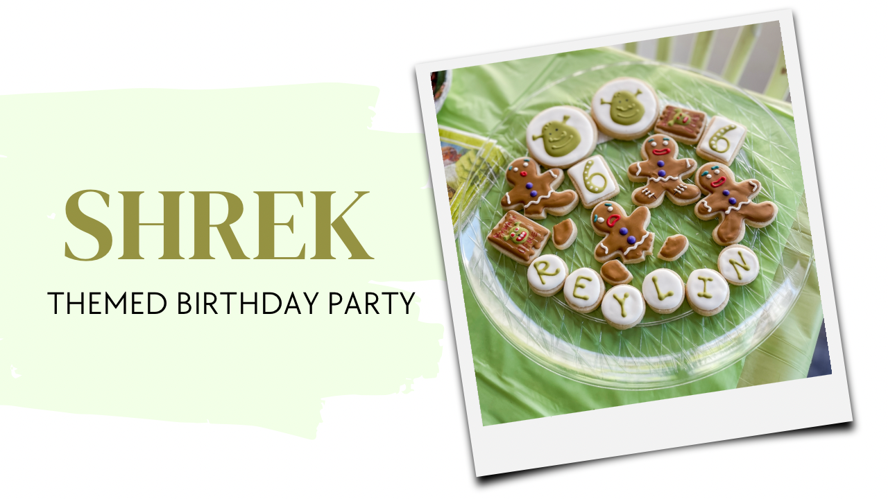 Shrek Themed Kids Birthday Party Inspo - Shop with Kendallyn
